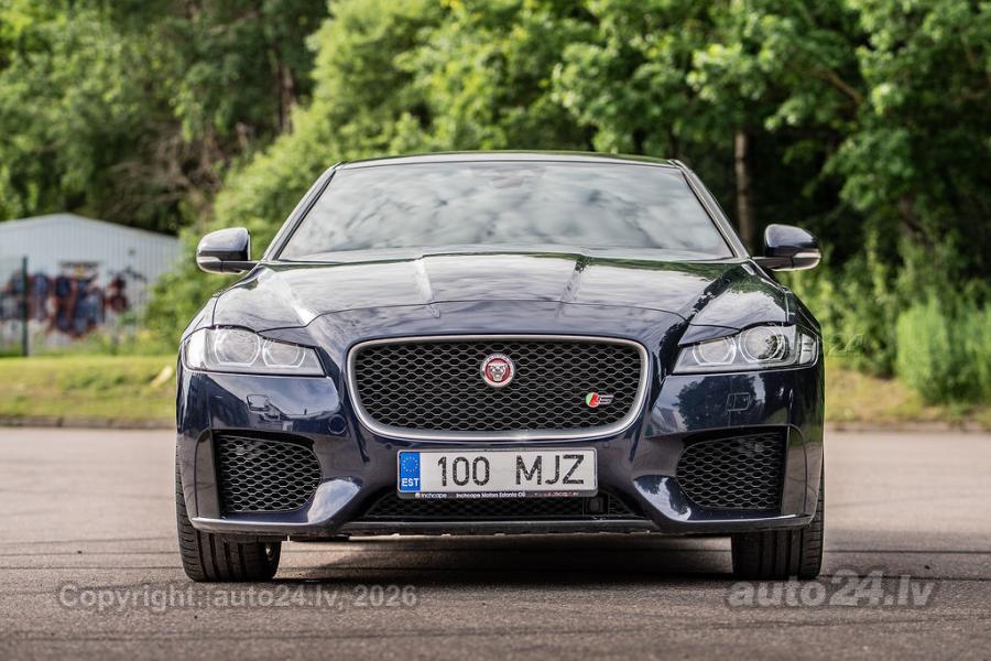 Blue Jaguar XF 2018 in Tallinn, with an engine capacity of 3.00 L and mileage of 149 thousand km for 19900 €, photo 1 on AUTOMOTO.COM.LV