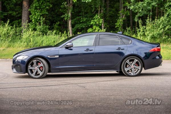 Blue Jaguar XF 2018 in Tallinn, with an engine capacity of 3.00 L and mileage of 149 thousand km for 19900 €, photo 6 on AUTOMOTO.COM.LV