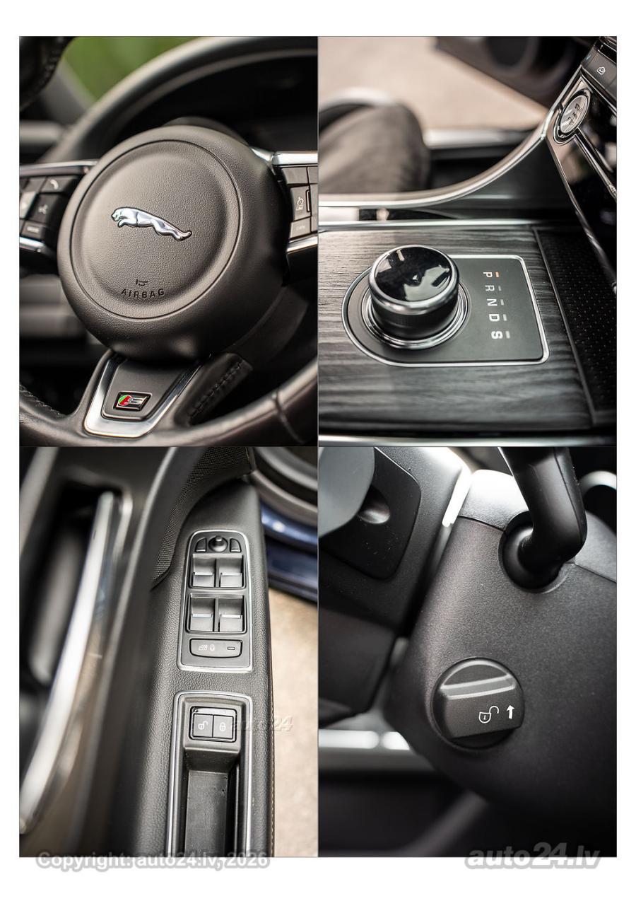 Blue Jaguar XF 2018 in Tallinn, with an engine capacity of 3.00 L and mileage of 149 thousand km for 19900 €, photo 15 on AUTOMOTO.COM.LV