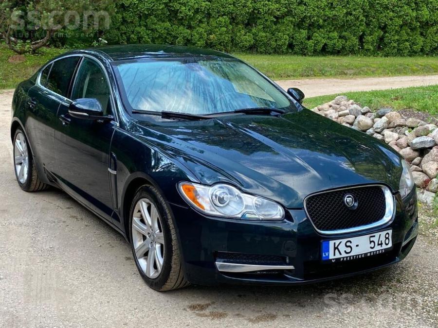 Зеленый Ягуар ХФ 2010 в Цесис, объемом двигателя 3.00 л и пробегом 335 тыс. км за 5000 €, фото 1 на AUTOMOTO.COM.LV
