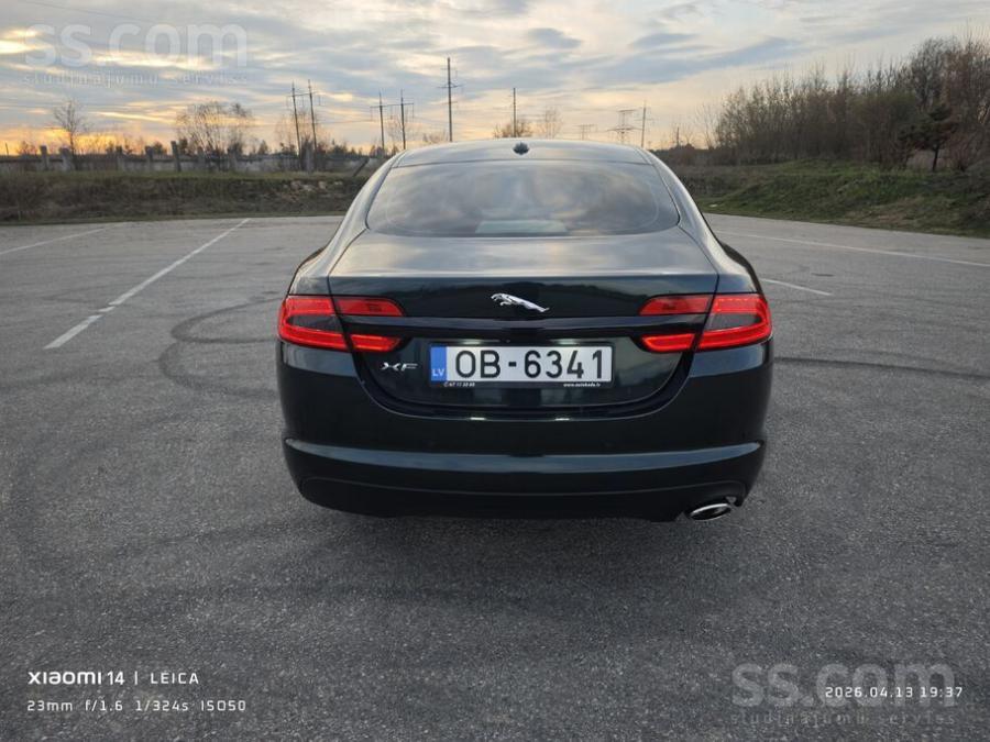 Green Jaguar XF 2012 in Daugavpils, with an engine capacity of 2.20 L and mileage of 172 thousand km for 6990 €, photo 21 on AUTOMOTO.COM.LV