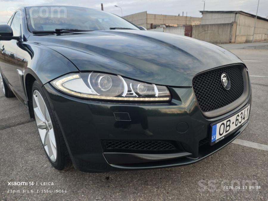 Green Jaguar XF 2012 in Daugavpils, with an engine capacity of 2.20 L and mileage of 172 thousand km for 6990 €, photo 30 on AUTOMOTO.COM.LV