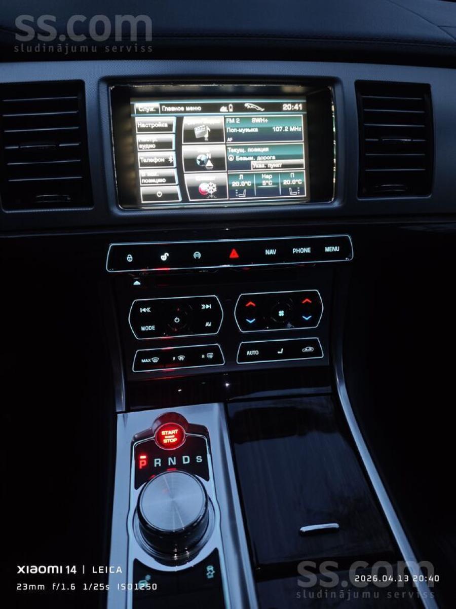 Green Jaguar XF 2012 in Daugavpils, with an engine capacity of 2.20 L and mileage of 172 thousand km for 6990 €, photo 35 on AUTOMOTO.COM.LV