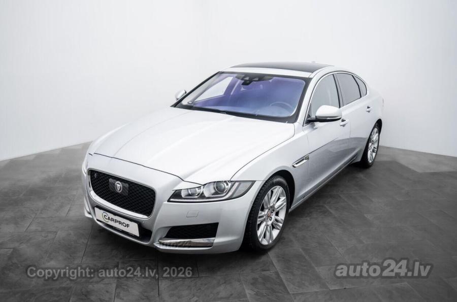 Grey Jaguar XF 2016 in Tallinn, with an engine capacity of 2.00 L and mileage of 171 thousand km for 11699 €, photo 1 on AUTOMOTO.COM.LV