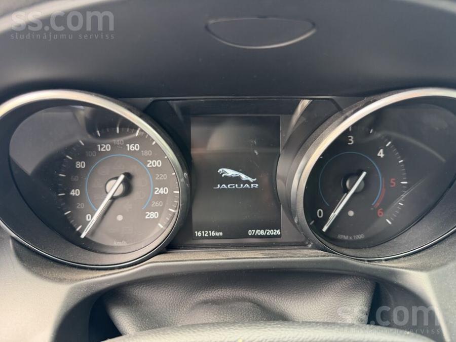 Pelēks Jaguar XF 2016 Rīga, ar dzinēja tilpumu 2.00 L un nobraukumu 161 tūkst. km par 14900 €, foto 6 vietnē AUTOMOTO.COM.LV