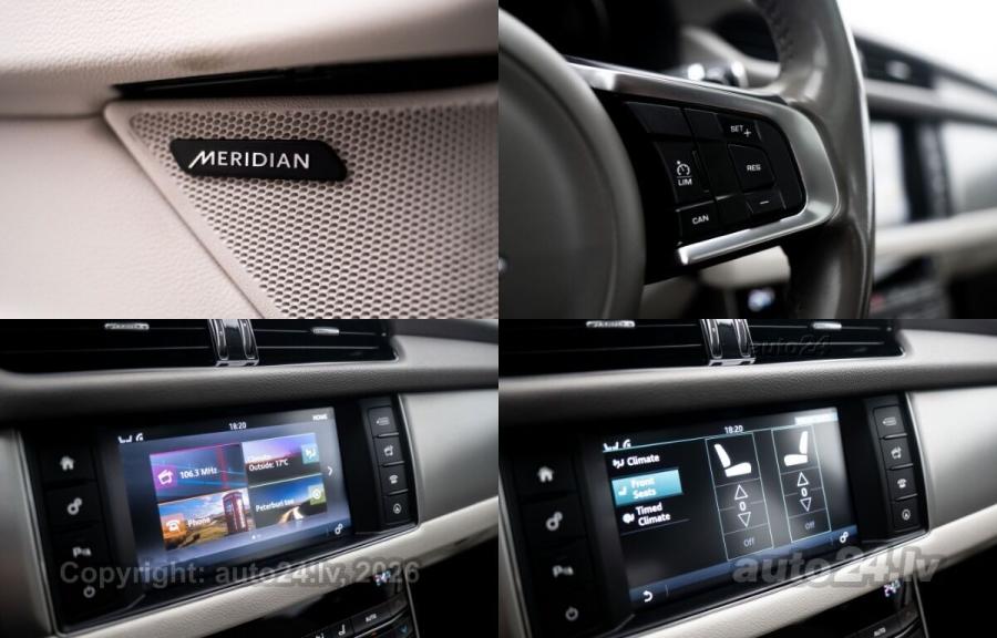 Grey Jaguar XF 2017 in Tallinn, with an engine capacity of 2.00 L and mileage of 196 thousand km for 12999 €, photo 16 on AUTOMOTO.COM.LV