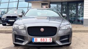Grey Jaguar XF 2018 in Riga, with an engine capacity of 2.00 L and mileage of 146 thousand km for 16990 €, photo 8 on AUTOMOTO.COM.LV