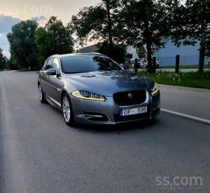 Grey Jaguar XF 2014 in Jelgava, with an engine capacity of 2.20 L and mileage of 330 thousand km for 7770 €, photo  on AUTOMOTO.COM.LV