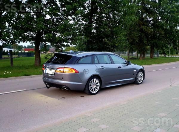 Pelēks Jaguar XF 2014 Jelgava, ar dzinēja tilpumu 2.20 L un nobraukumu 330 tūkst. km par 7770 €, foto 3 vietnē AUTOMOTO.COM.LV