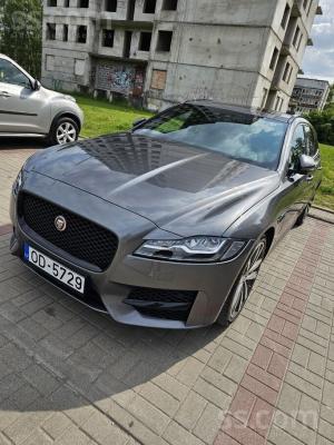 Grey Jaguar XF 2019 in Jelgava, with an engine capacity of 2.00 L and mileage of 150 thousand km for 16000 €, photo  on AUTOMOTO.COM.LV