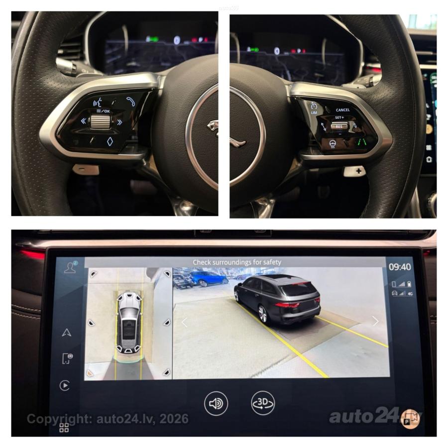 Grey Jaguar XF 2021 in Tallinn, with an engine capacity of 2.00 L and mileage of 70 thousand km for 26900 €, photo 10 on AUTOMOTO.COM.LV