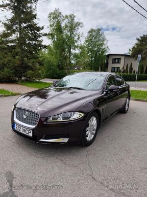 Sarkans Jaguar XF 2011 Tallina, ar dzinēja tilpumu 2.20 L un nobraukumu 270 tūkst. km par 7777 €, foto  vietnē AUTOMOTO.COM.LV