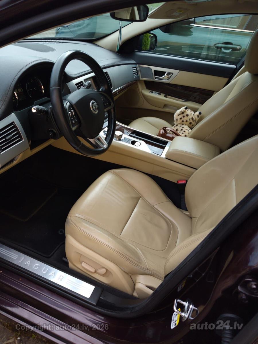 Sarkans Jaguar XF 2011 Tallina, ar dzinēja tilpumu 2.20 L un nobraukumu 270 tūkst. km par 7777 €, foto 3 vietnē AUTOMOTO.COM.LV
