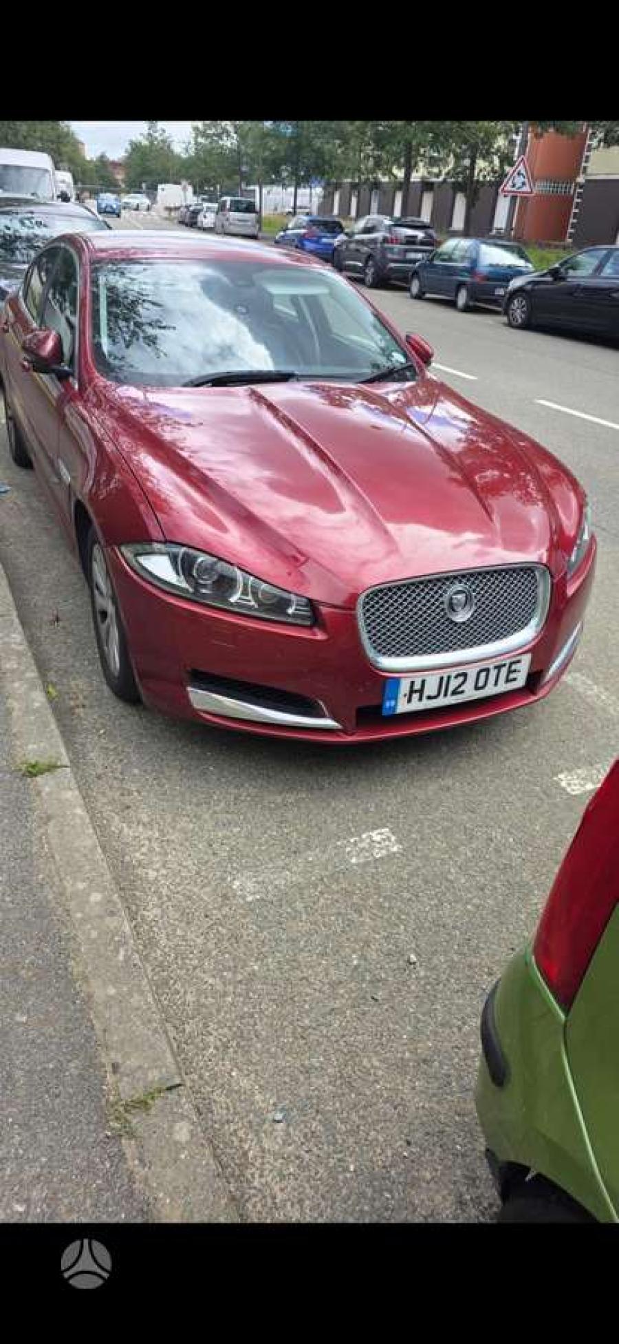 Sarkans Jaguar XF 2012 Viļņa, ar dzinēja tilpumu 2.18 L un nobraukumu 2300 tūkst. km par 2650 €, foto 6 vietnē AUTOMOTO.COM.LV