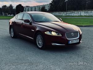 Red Jaguar XF 2012 in Tallinn, with an engine capacity of 2.20 L and mileage of 187 thousand km for 6990 €, photo 1 on AUTOMOTO.COM.LV