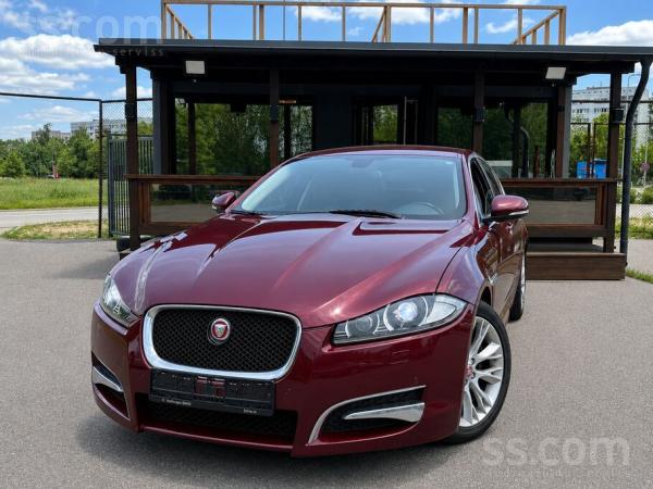 Sarkans Jaguar XF 2015 Rīga, ar dzinēja tilpumu 2.20 L un nobraukumu 297 tūkst. km par 9900 €, foto 1 vietnē AUTOMOTO.COM.LV