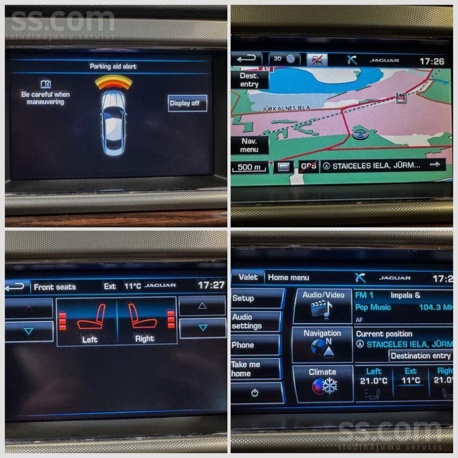 Sarkans Jaguar XF 2015 Jūrmala, ar dzinēja tilpumu 3.00 L un nobraukumu 193 tūkst. km par 9850 €, foto 28 vietnē AUTOMOTO.COM.LV