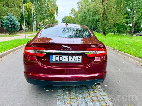 Red Jaguar XF 2015 in Riga, with an engine capacity of 2.20 L and mileage of 294 thousand km for 7600 €, photo 6 on AUTOMOTO.COM.LV