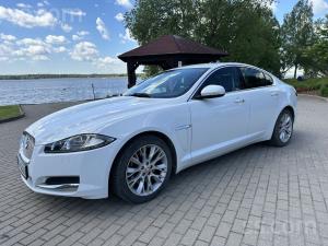 White Jaguar XF 2012 in Ogre, with an engine capacity of 3.00 L and mileage of 193 thousand km for 7350 €, photo  on AUTOMOTO.COM.LV
