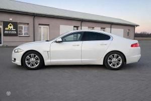 White Jaguar XF 2012 in Vilnius, with an engine capacity of 2.18 L and mileage of 270 thousand km for 8250 €, photo 5 on AUTOMOTO.COM.LV