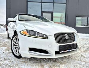 White Jaguar XF 2013 in Siauliai, with an engine capacity of 2.00 L and mileage of 200 thousand km for 8300 €, photo  on AUTOMOTO.COM.LV