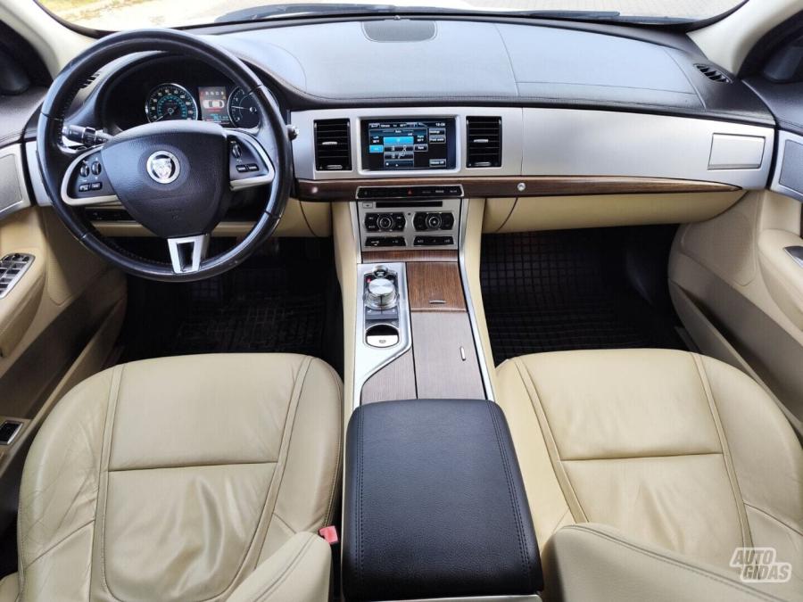 White Jaguar XF 2013 in Siauliai, with an engine capacity of 2.00 L and mileage of 200 thousand km for 7900 €, photo 14 on AUTOMOTO.COM.LV