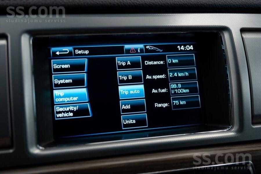 Balts Jaguar XF 2013 Rīga, ar dzinēja tilpumu 3.00 L un nobraukumu 233 tūkst. km par 6900 €, foto 19 vietnē AUTOMOTO.COM.LV