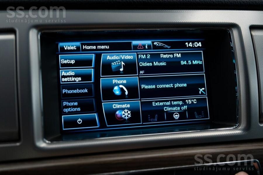 Balts Jaguar XF 2013 Rīga, ar dzinēja tilpumu 3.00 L un nobraukumu 233 tūkst. km par 6900 €, foto 22 vietnē AUTOMOTO.COM.LV