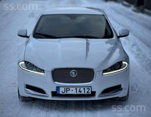 White Jaguar XF 2014 in Riga, with an engine capacity of 2.00 L and mileage of 161 thousand km for 12500 €, photo  on AUTOMOTO.COM.LV
