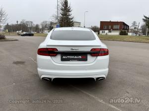 White Jaguar XF 2014 in Tallinn, with an engine capacity of 3.00 L and mileage of 143 thousand km for 12900 €, photo 4 on AUTOMOTO.COM.LV