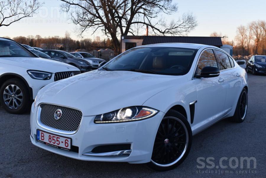 Balts Jaguar XF 2014 Kuldīga, ar dzinēja tilpumu 3.00 L un nobraukumu 0 tūkst. km par 16990 €, foto 1 vietnē AUTOMOTO.COM.LV