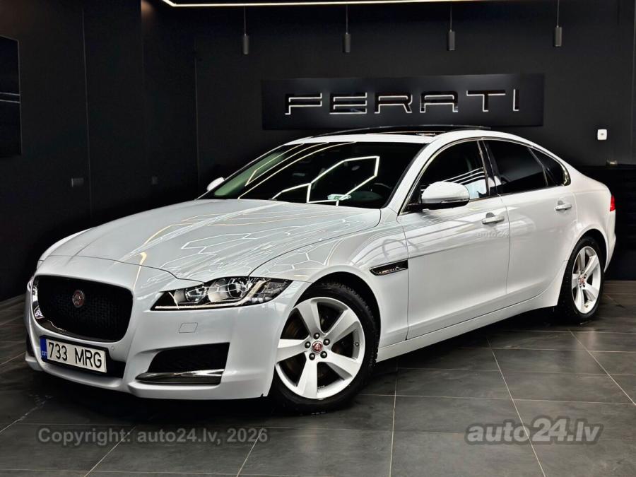 White Jaguar XF 2015 in Tallinn, with an engine capacity of 3.00 L and mileage of 113 thousand km for 16500 €, photo 1 on AUTOMOTO.COM.LV