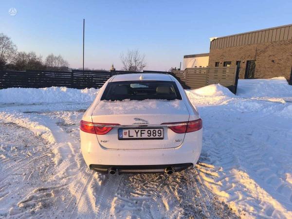 White Jaguar XF 2020 in Siauliai, with an engine capacity of 2.00 L and mileage of 25 thousand km for 21900 €, photo 5 on AUTOMOTO.COM.LV