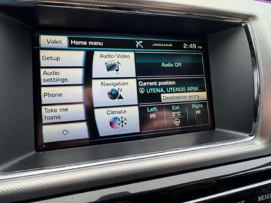 Белый Ягуар ХФ 2014 в Утена, объемом двигателя 2.18 л и пробегом 200 тыс. км за 7990 €, фото 15 на AUTOMOTO.COM.LV