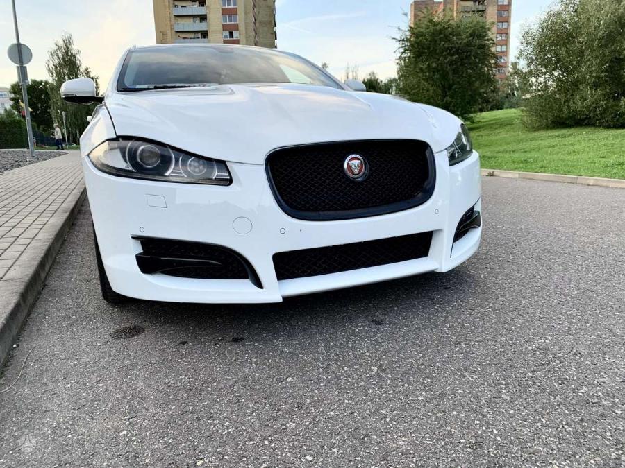 Balts Jaguar XF 2014 Kauņa, ar dzinēja tilpumu 2.18 L un nobraukumu 399 tūkst. km par 5699 €, foto 23 vietnē AUTOMOTO.COM.LV
