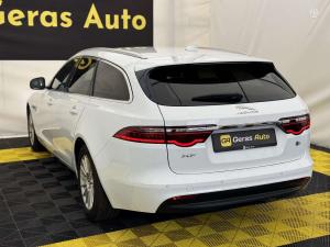 White Jaguar XF 2018 in Vilnius, with an engine capacity of 2.00 L and mileage of 242 thousand km for 7990 €, photo 6 on AUTOMOTO.COM.LV
