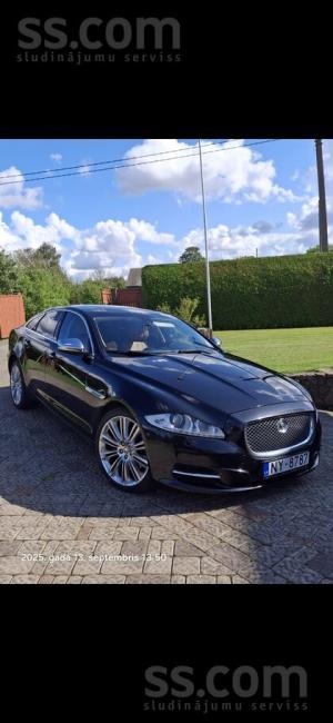 Melns Jaguar XJ 2012 Liepāja, ar dzinēja tilpumu 3.00 L un nobraukumu 226 tūkst. km par 13900 €, foto  vietnē AUTOMOTO.COM.LV