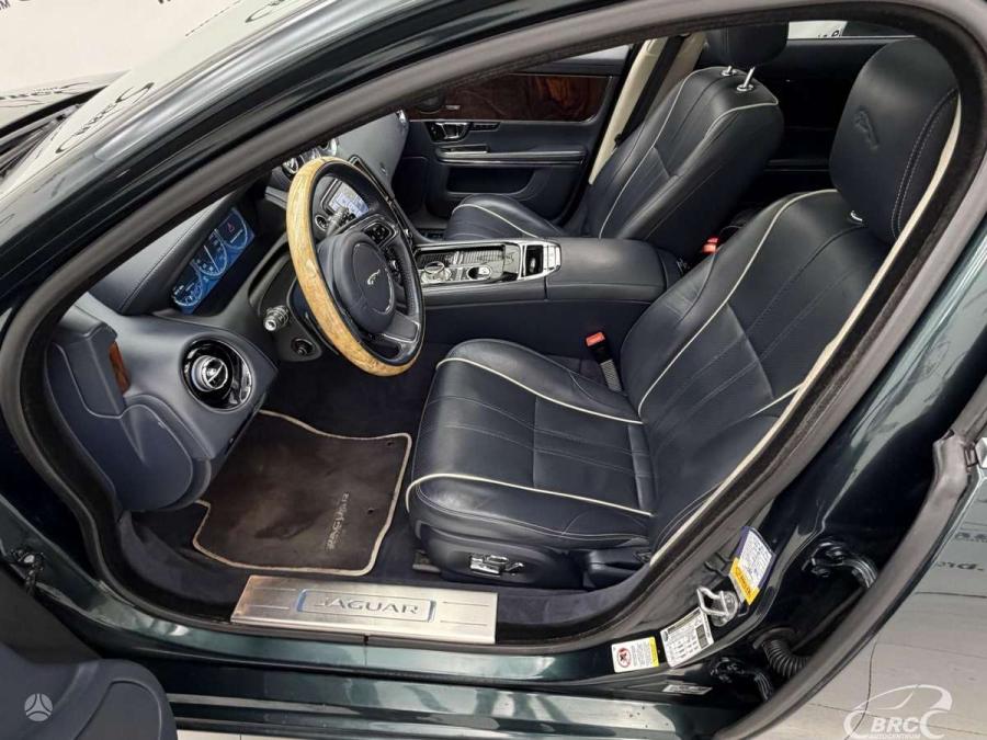 Zaļš Jaguar XJ 2014 Viļņa, ar dzinēja tilpumu 3.00 L un nobraukumu 153 tūkst. km par 10900 €, foto 27 vietnē AUTOMOTO.COM.LV