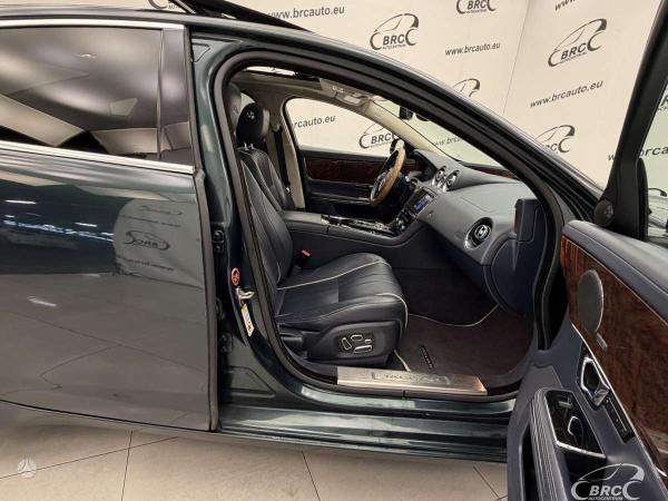 Zaļš Jaguar XJ 2014 Viļņa, ar dzinēja tilpumu 3.00 L un nobraukumu 153 tūkst. km par 9900 €, foto 5 vietnē AUTOMOTO.COM.LV