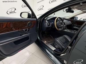 Green Jaguar XJ 2014 in Vilnius, with an engine capacity of 3.00 L and mileage of 153 thousand km for 9900 €, photo 25 on AUTOMOTO.COM.LV