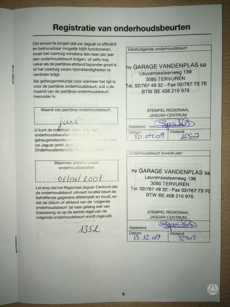 Серый Ягуар Икс Джей 2008 в Вильнюс, объемом двигателя 2.97 л и пробегом 219 тыс. км за 13500 €, фото 12 на AUTOMOTO.COM.LV