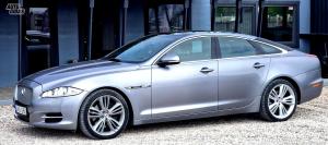 Grey Jaguar XJ 2010 in Kretinga, with an engine capacity of 3.00 L and mileage of 296 thousand km for 84999 €, photo 3 on AUTOMOTO.COM.LV