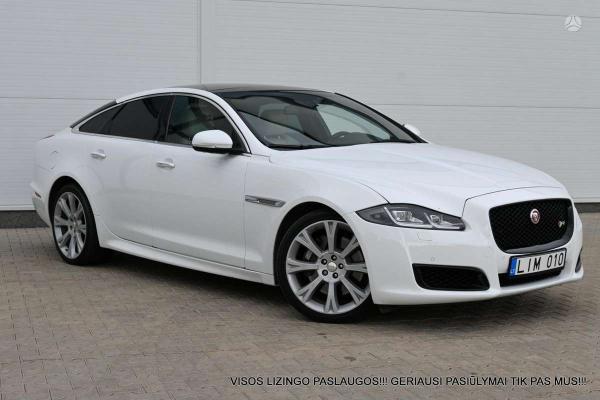 Balts Jaguar XJ 2015 Kretinga, ar dzinēja tilpumu 3.00 L un nobraukumu 120 tūkst. km par 12699 €, foto 1 vietnē AUTOMOTO.COM.LV