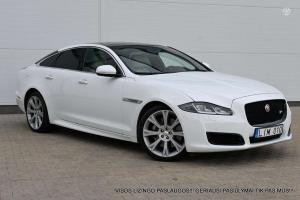 Balts Jaguar XJ 2015 Kretinga, ar dzinēja tilpumu 3.00 L un nobraukumu 120 tūkst. km par 12699 €, foto  vietnē AUTOMOTO.COM.LV