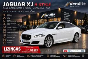 White Jaguar XJ 2015 in Kretinga, with an engine capacity of 3.00 L and mileage of 120 thousand km for 12699 €, photo 41 on AUTOMOTO.COM.LV