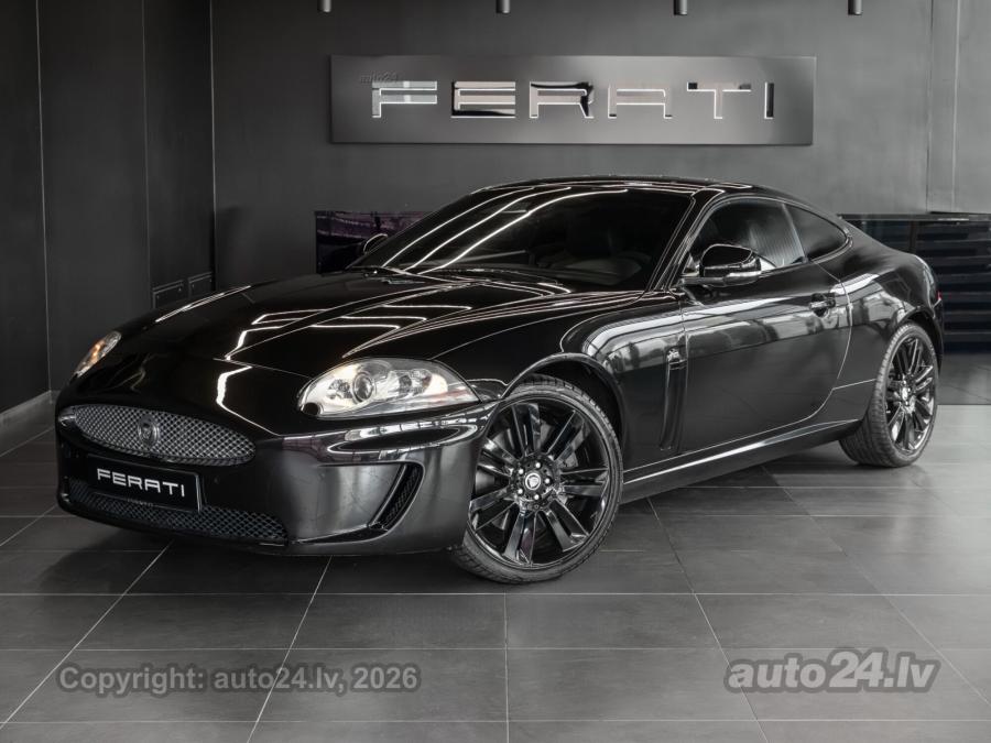 Melns Jaguar XK 2010 Tallina, ar dzinēja tilpumu 5.00 L un nobraukumu 207 tūkst. km par 33900 €, foto 1 vietnē AUTOMOTO.COM.LV