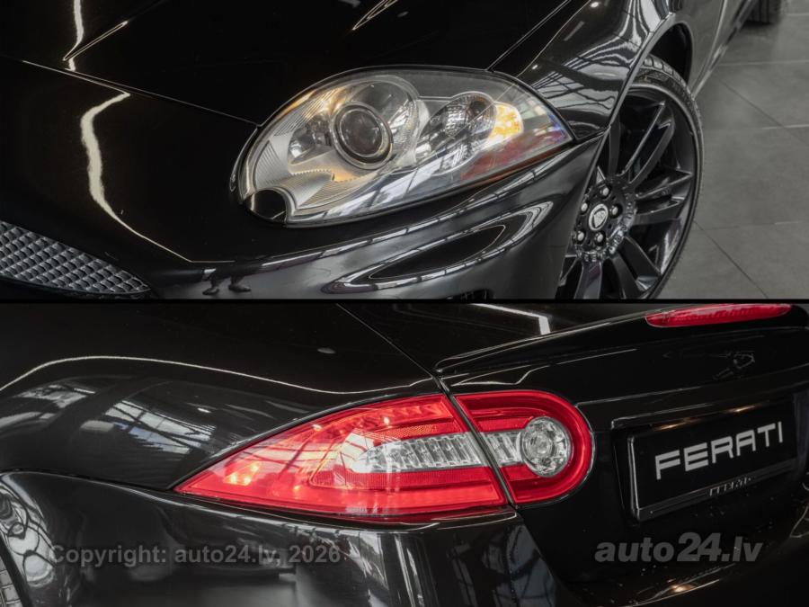 Melns Jaguar XK 2010 Tallina, ar dzinēja tilpumu 5.00 L un nobraukumu 207 tūkst. km par 33900 €, foto 4 vietnē AUTOMOTO.COM.LV