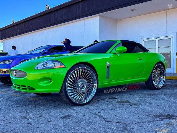Zaļš Jaguar XK 2009 Viļņa, ar dzinēja tilpumu 4.20 L un nobraukumu 106 tūkst. km par 4999 €, foto 1 vietnē AUTOMOTO.COM.LV