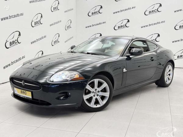 Green Jaguar XK 2008 in Vilnius, with an engine capacity of 4.20 L and mileage of 241 thousand km for 11000 €, photo 1 on AUTOMOTO.COM.LV