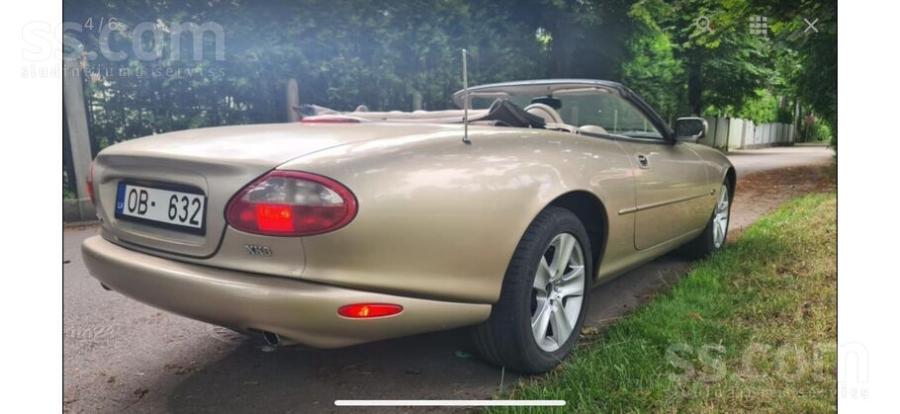 Dzeltens Jaguar XK 1999 Jūrmala, ar dzinēja tilpumu 4.00 L un nobraukumu 105 tūkst. km par 8500 €, foto 3 vietnē AUTOMOTO.COM.LV